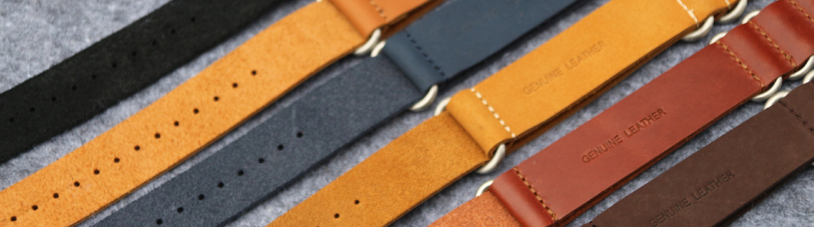 OEM Hot Sell Suede Leather Watch Straps with Kinds of Colors in 18mm ...