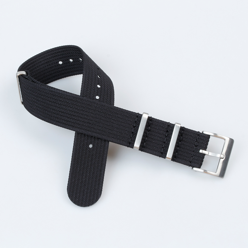 CONKLY OEM New Ribbed Watch Strap with 7 Colors in 20mm 22mm with NATO ...