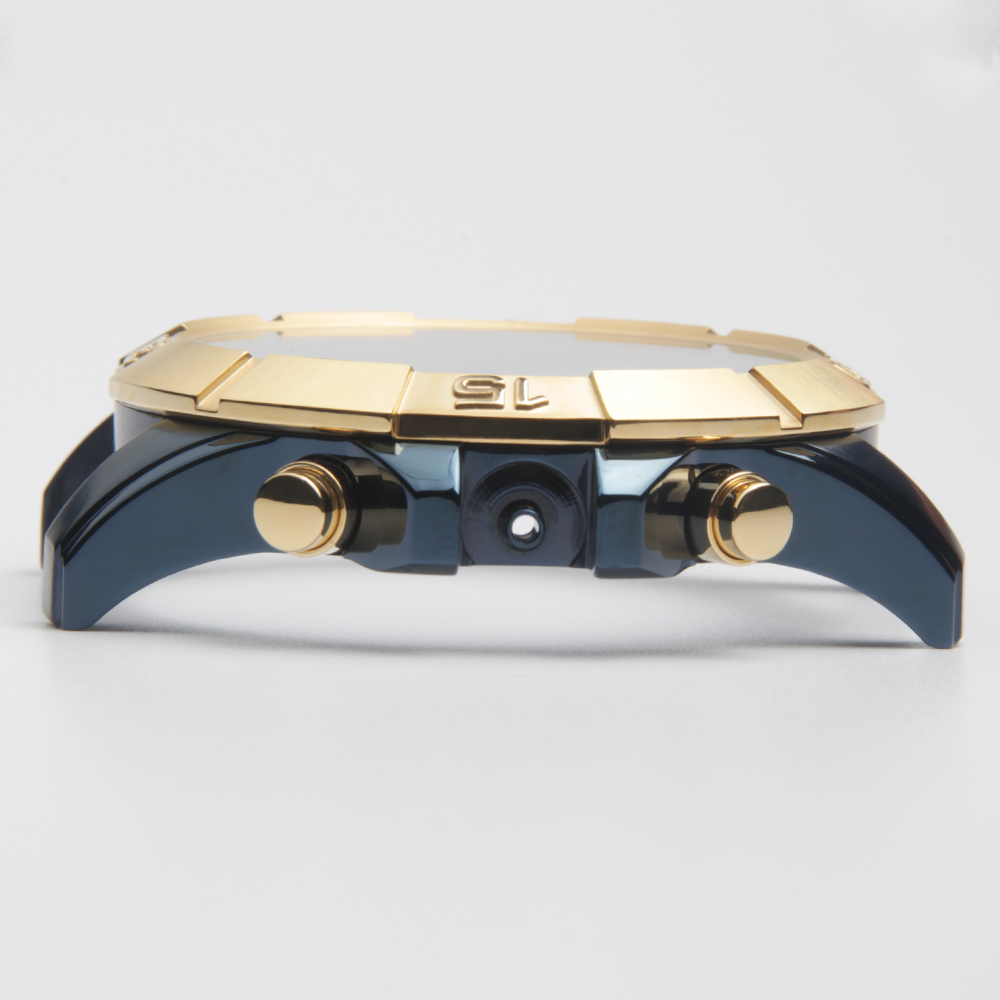 customed round face 316L stainless steel high polishing sapphire watch ...